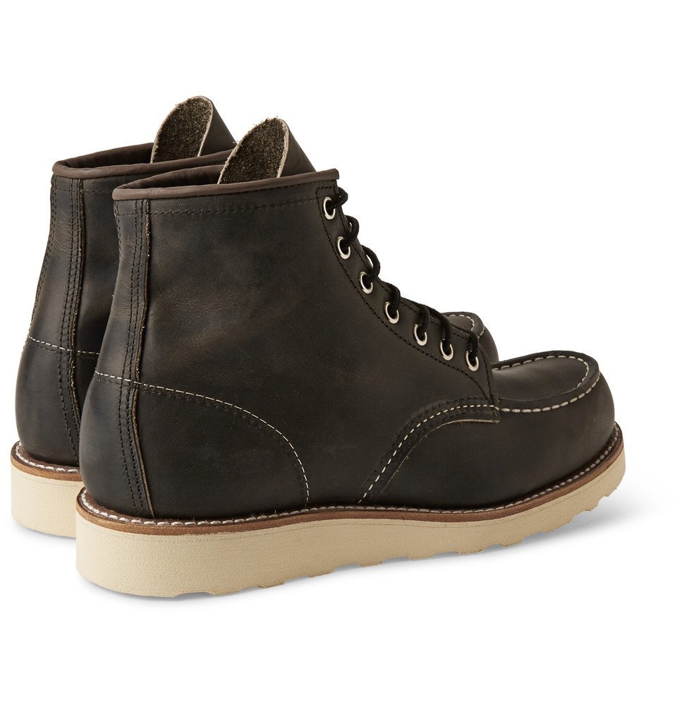 Red Wing Shoes - 8890 Moc Leather Boots - Men - Gray Red Wing Shoes