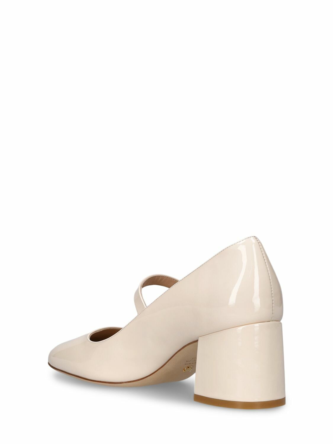 STUART WEITZMAN - 60mm Stuart Mj Patent Leather Heels Stuart Weitzman