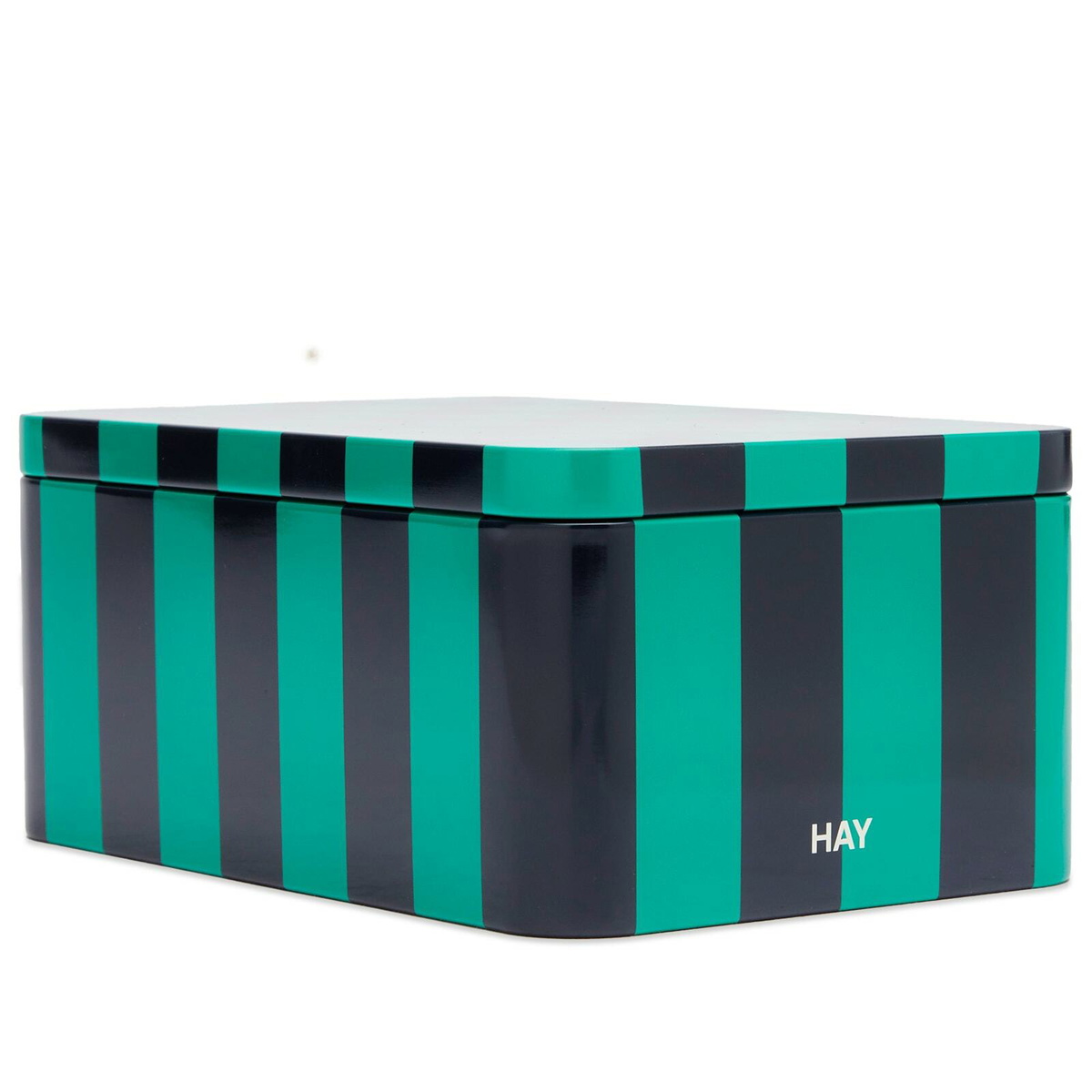 HAY Tin Container - Small in Green/Dark Blue HAY