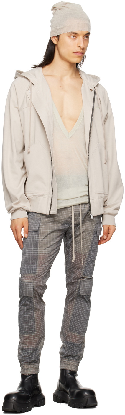 Rick Owens Gray Mastodon Cargo Pants Rick Owens Rick Owens Gray Mastodon Cargo Pants Rick Owens