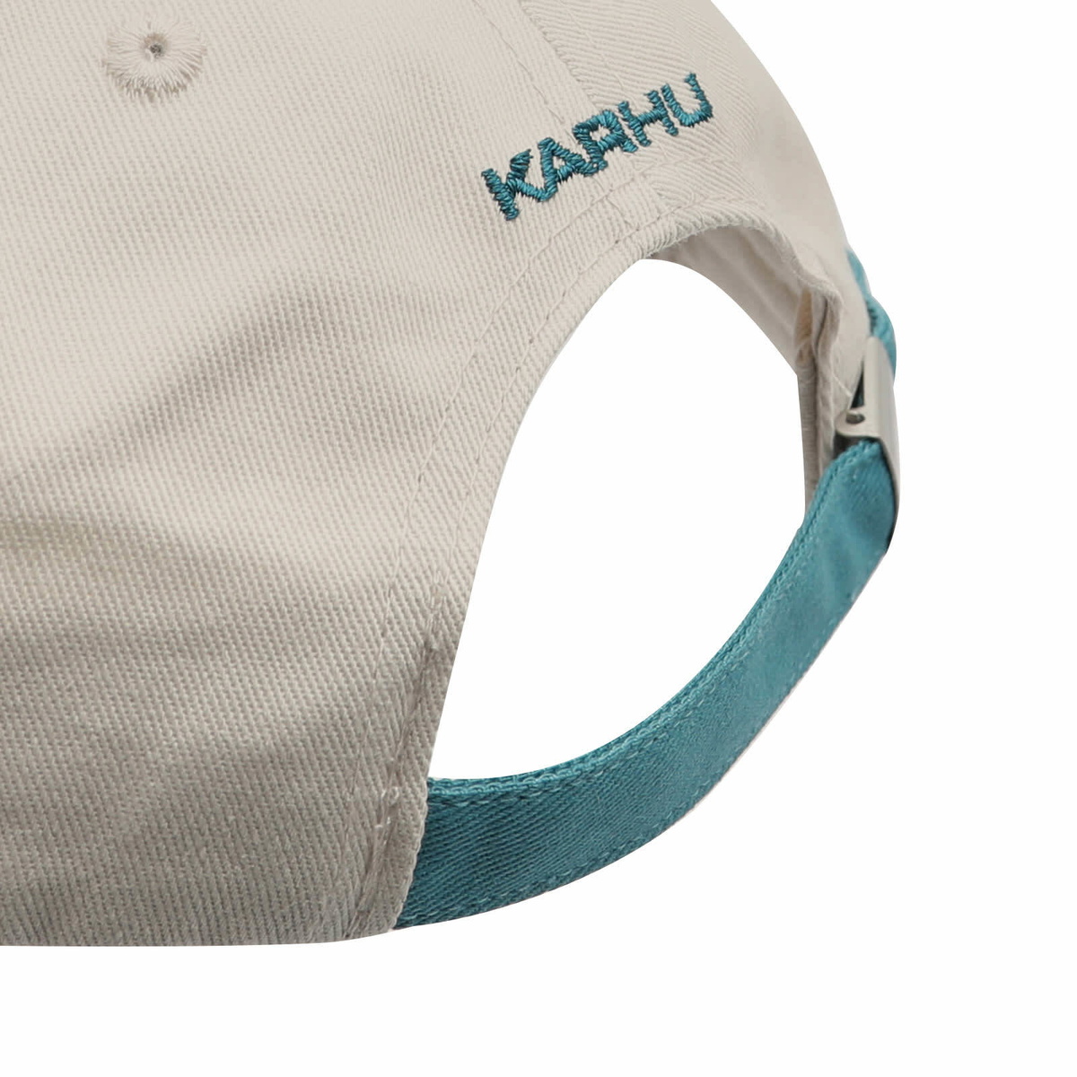 Karhu Men's Classic Logo Cap in Lily White/Brittany Blue Karhu