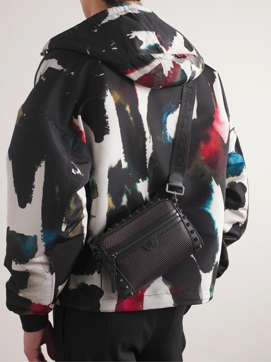 Christian Louboutin - Loubitown Rubber and Leather-Trimmed Christian Louboutin - Loubitown Rubber and Leather-Trimmed