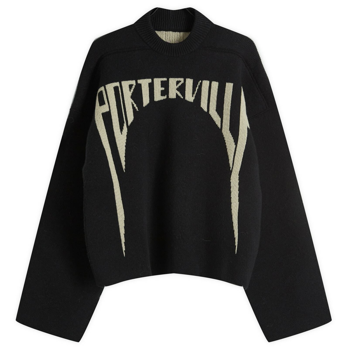 Rick Owens Women's Jumbo Crew Sweat in Black Rick Owens