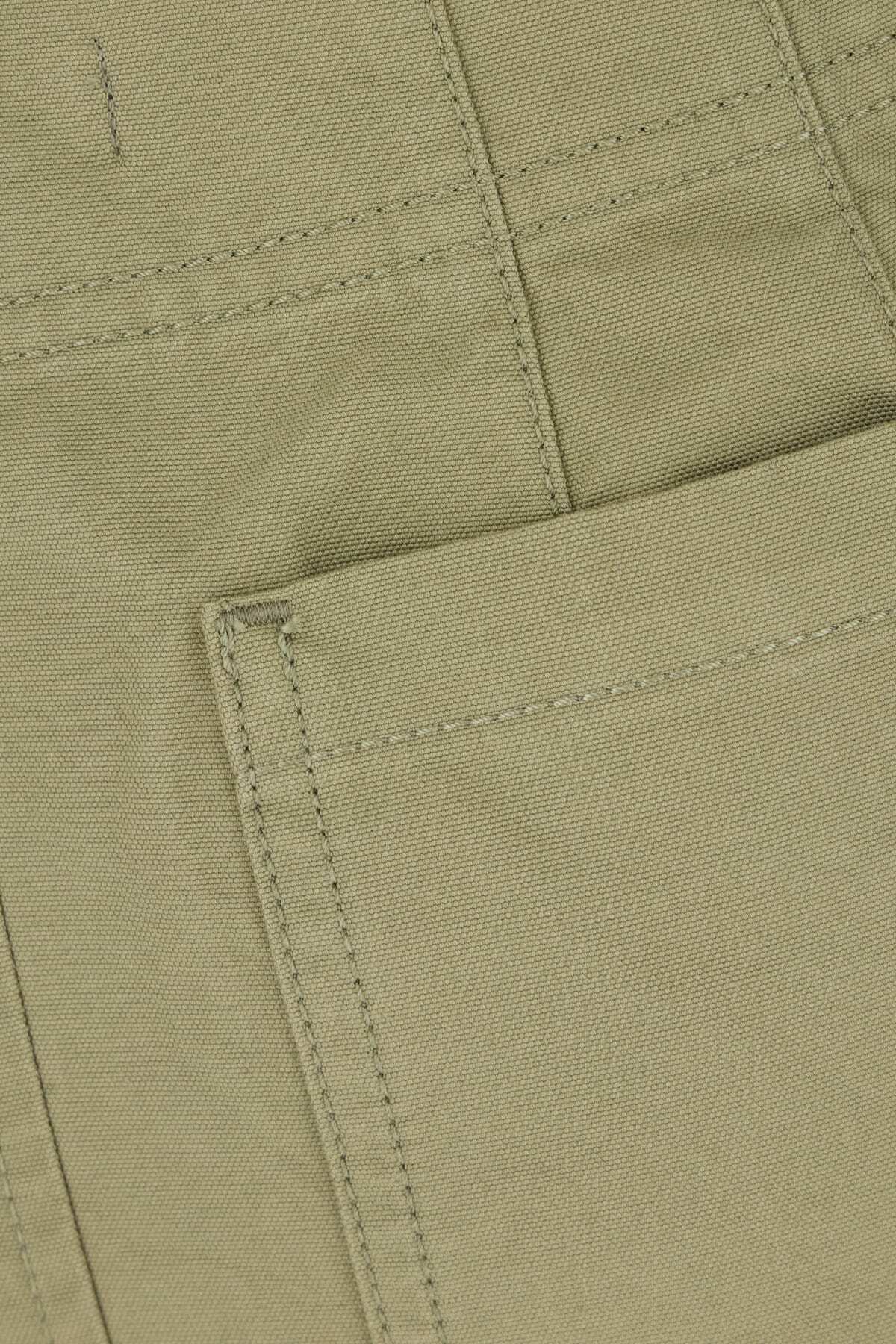 Weekend Max Mara Military Green Cotton Skirt Weekend Max Mara