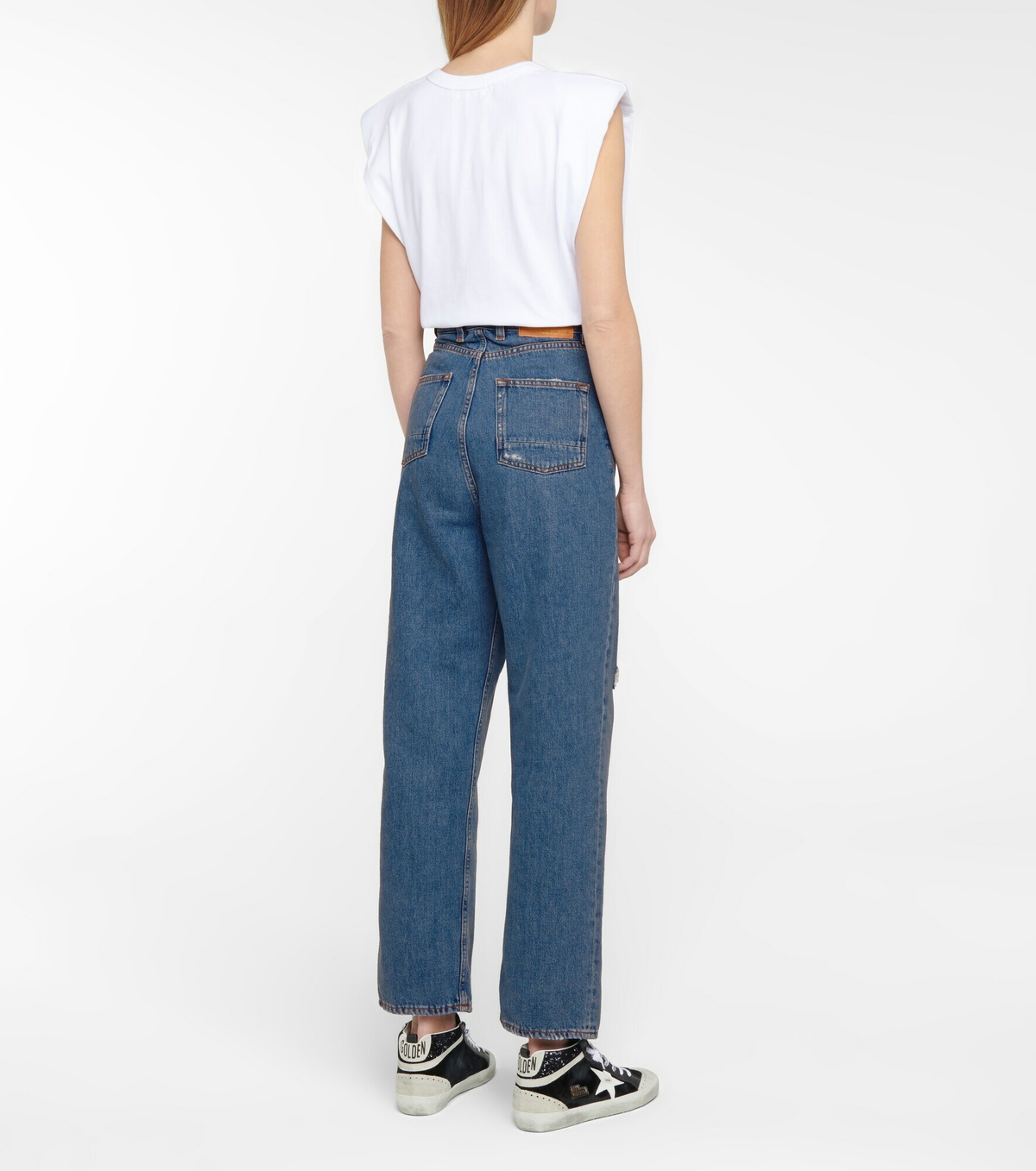 Golden Goose - Kim embellished straight jeans Golden Goose Deluxe Brand