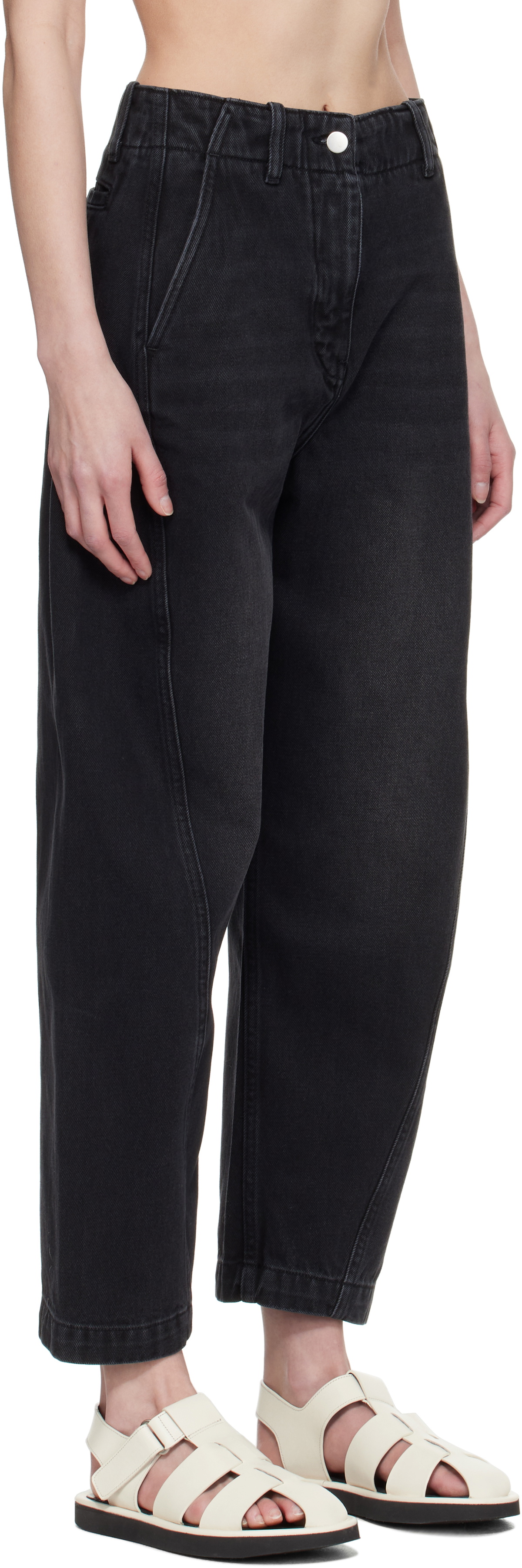 Studio Nicholson Black Akerman Jeans Studio Nicholson