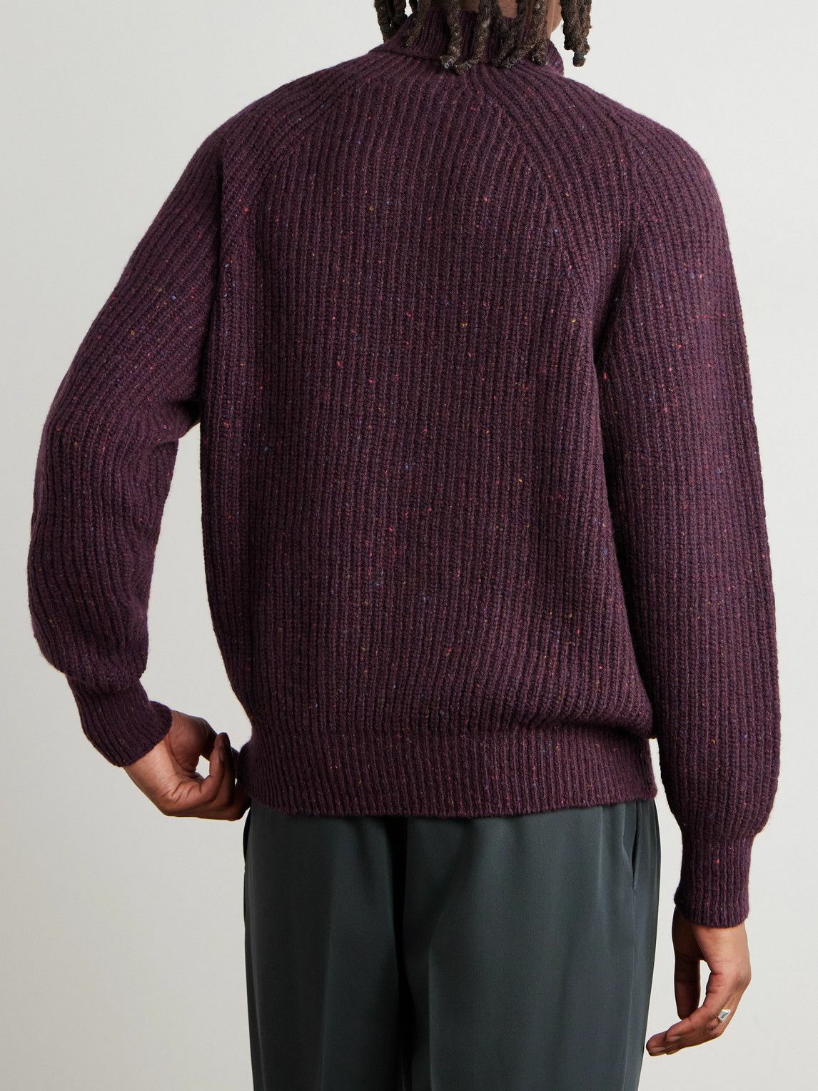 Inis Meáin - Boatbuilder Merino Wool and Cashmere-Blend Rollneck ...