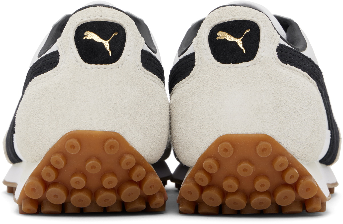 PUMA White & Black Easy Rider Mix Sneakers Puma