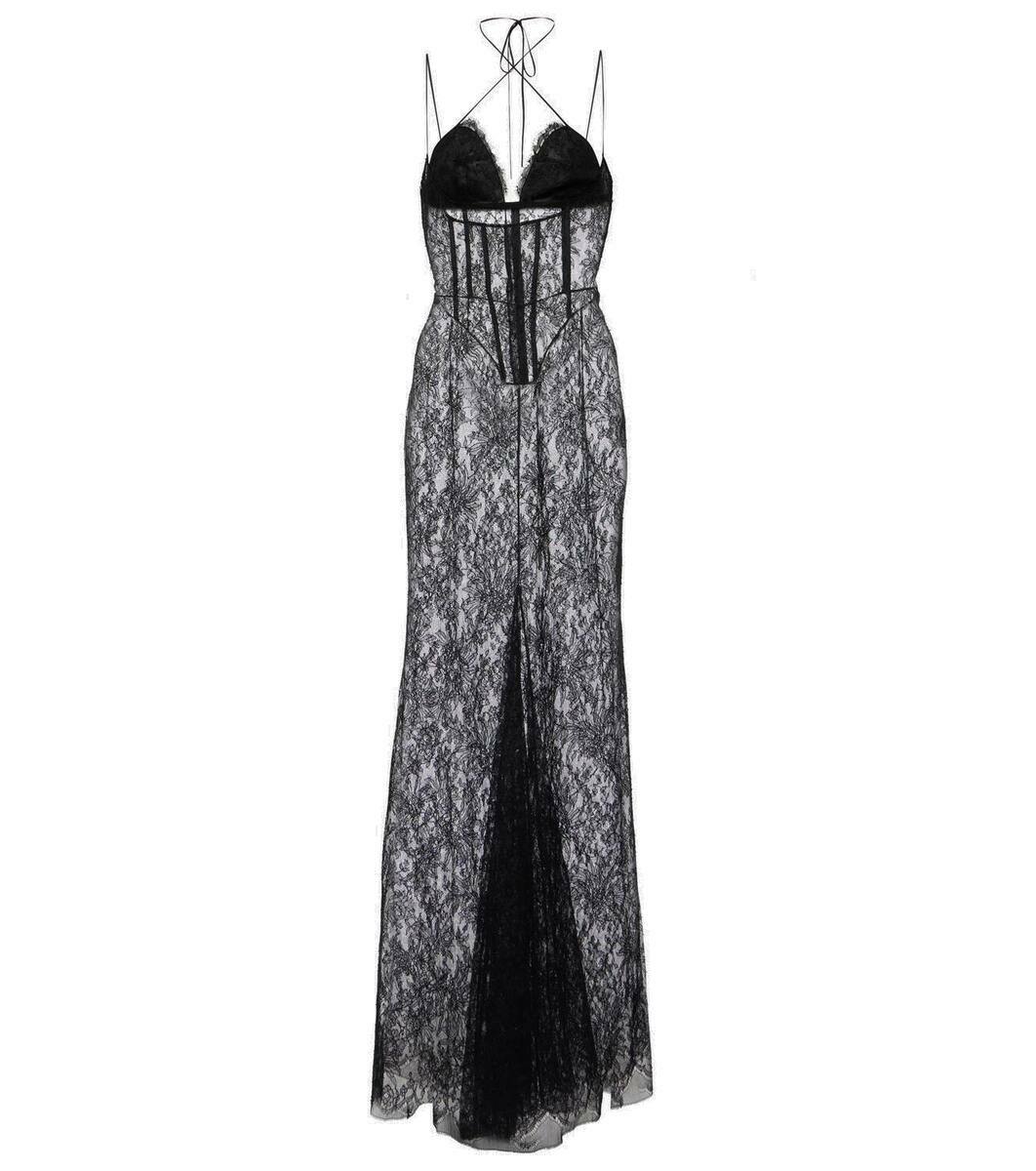 Alessandra Rich Lace maxi dress Alessandra Rich