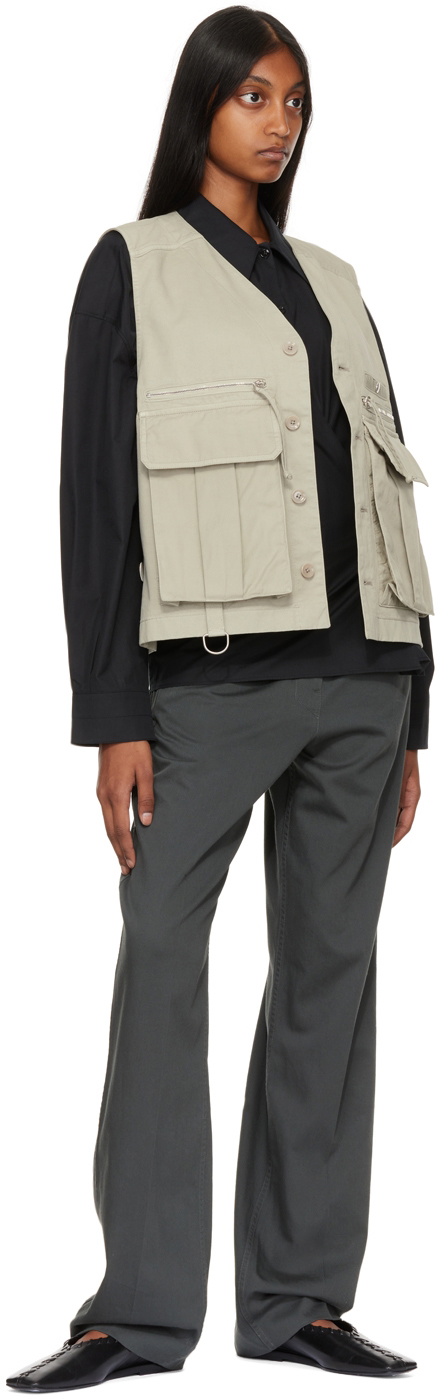 LEMAIRE Gray Reporter Vest Lemaire