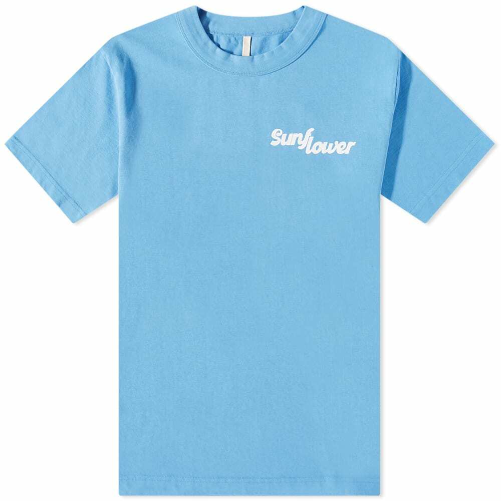 Sunflower Men's Logo T-Shirt in Blue Sunflower