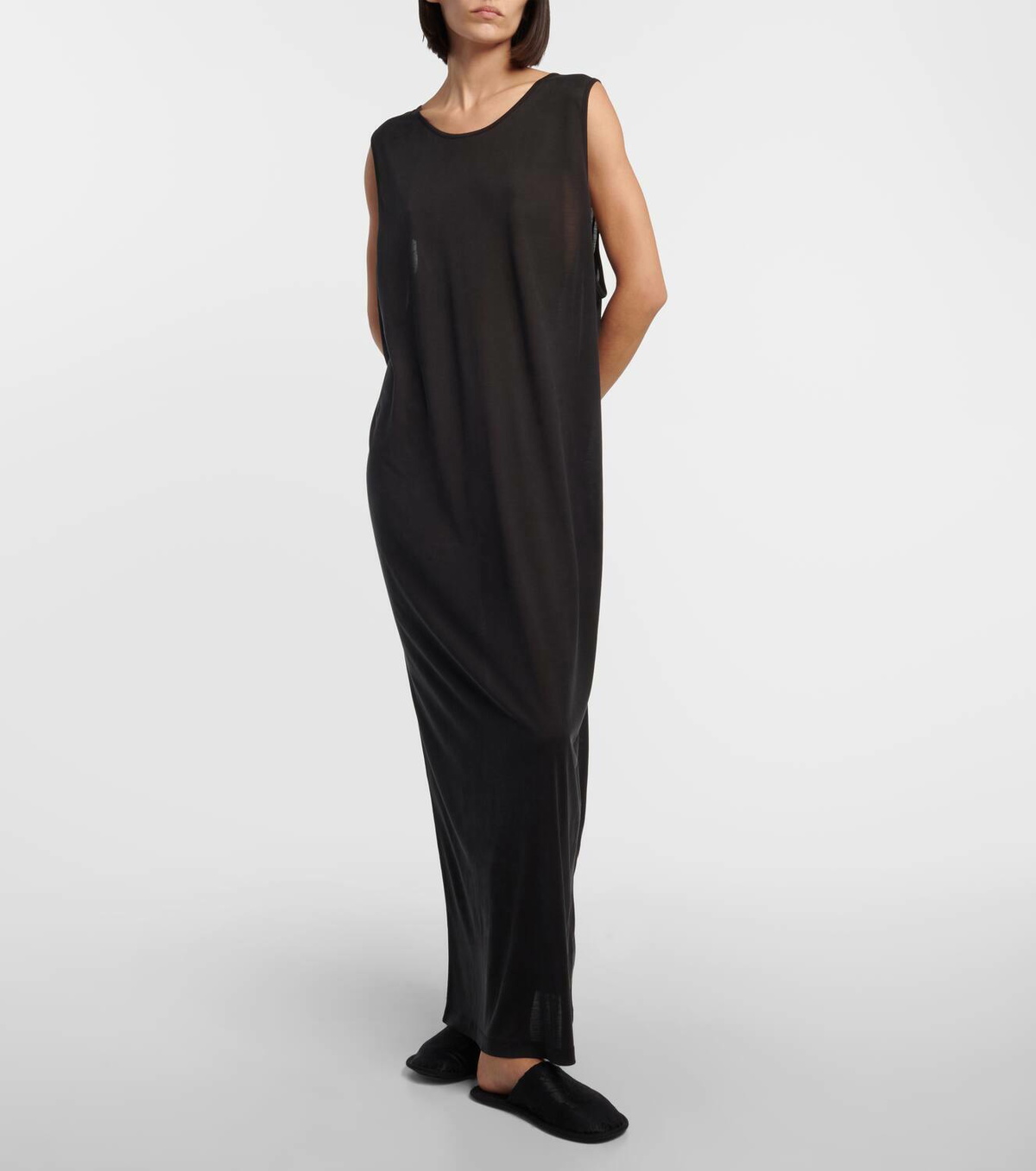 The Row Lidia silk maxi dress The Row
