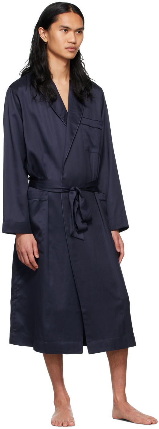CDLP Navy Home Robe CDLP
