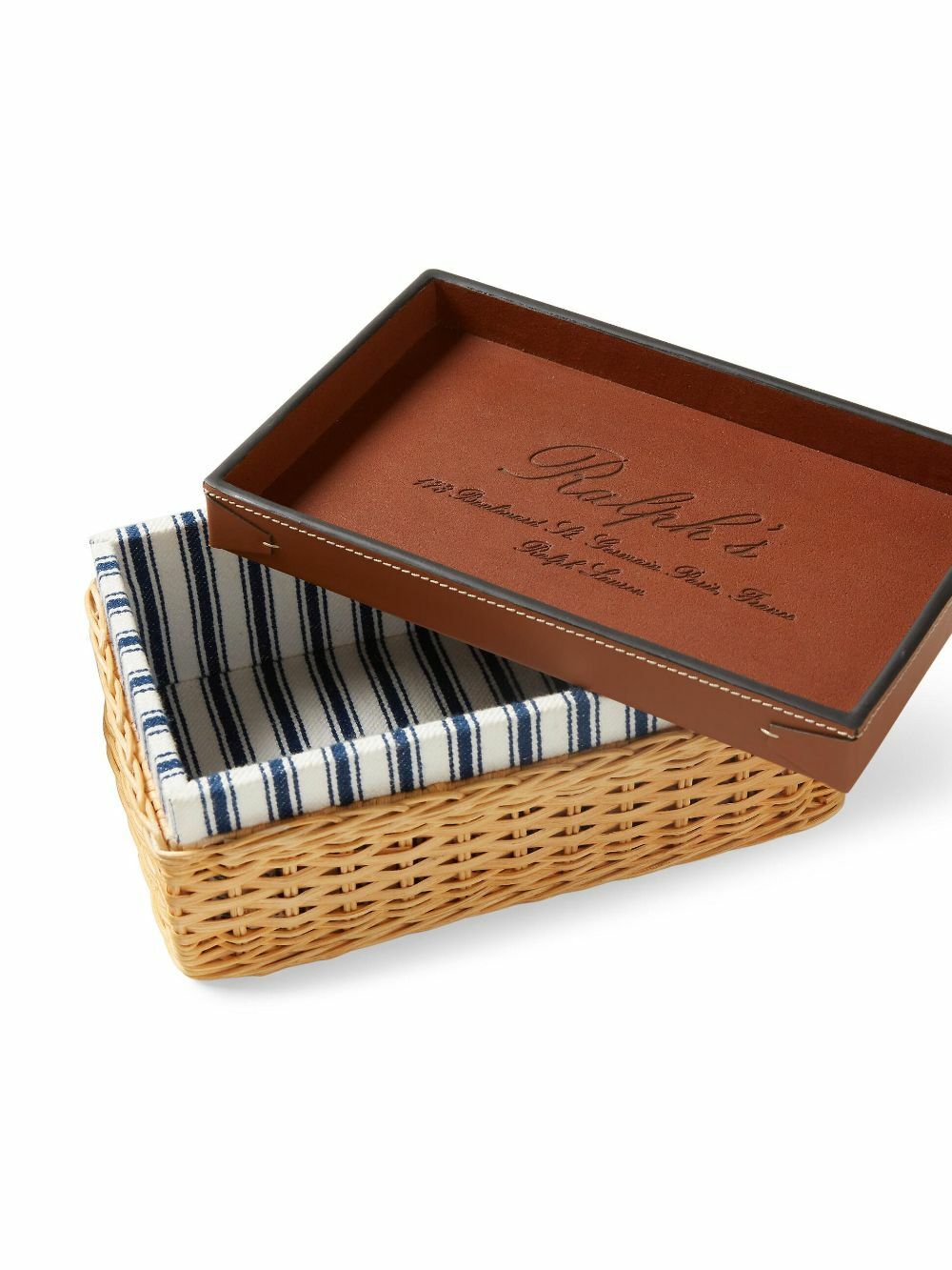 Ralph Lauren Home Brown Bailey Small Woven Box Ralph Lauren Home