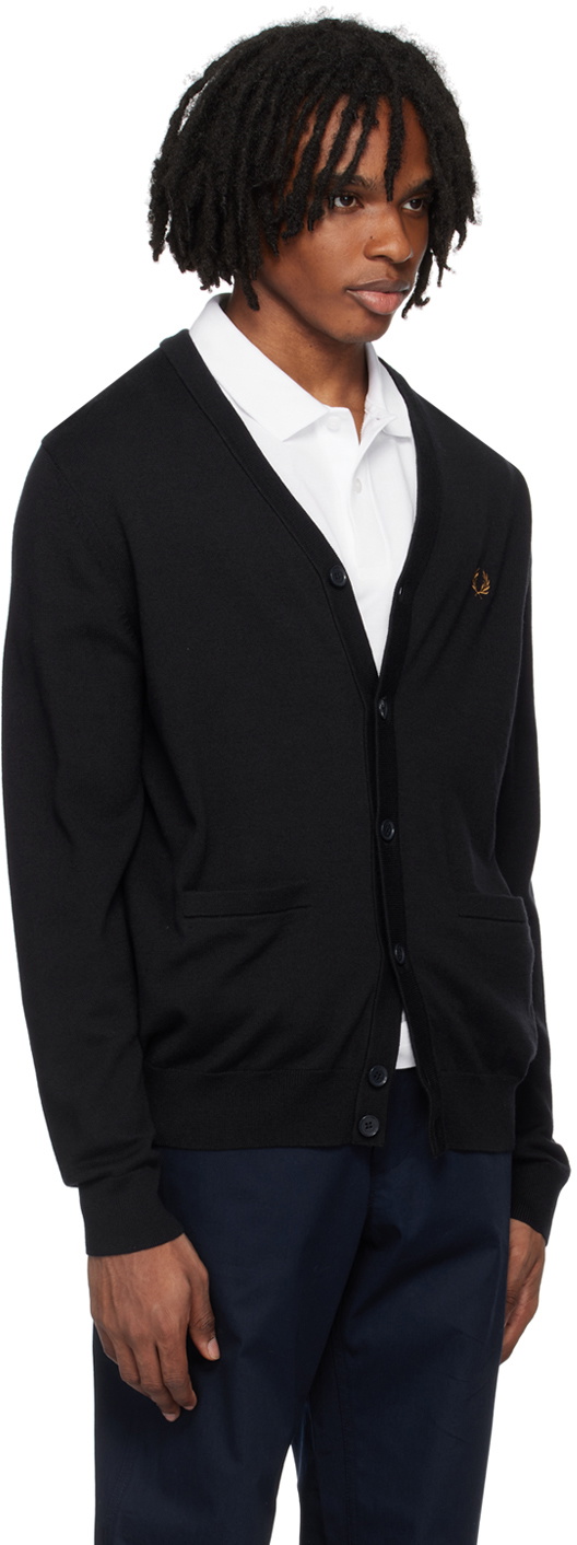 Fred Perry Navy Classic Cardigan Fred Perry