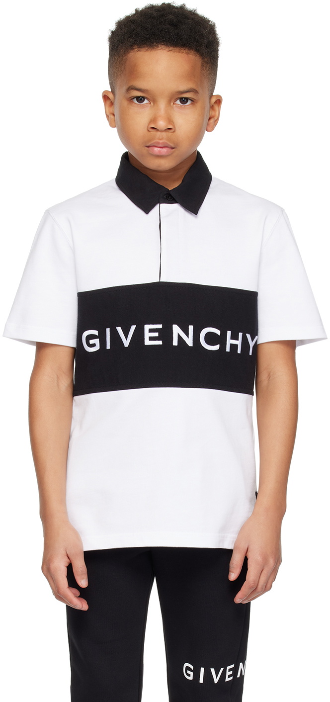 Givenchy Kids White Mini Me Polo Givenchy