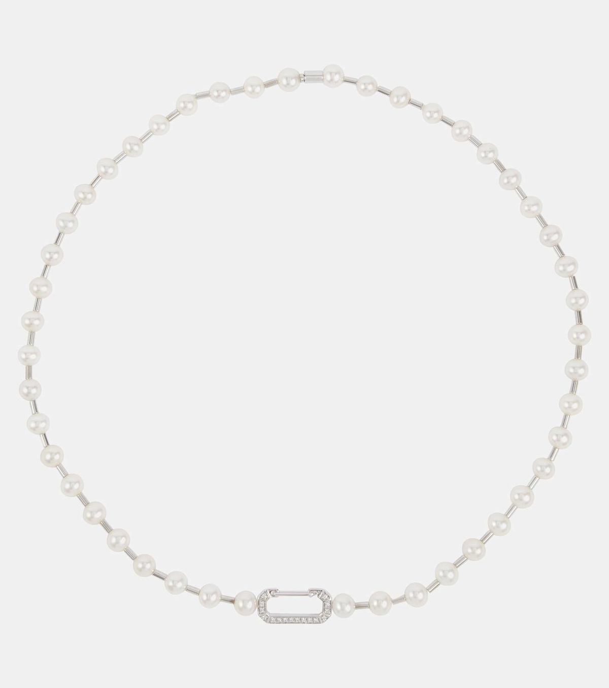 Eéra Vita 18kt gold necklace with pearls and diamonds EÉRA