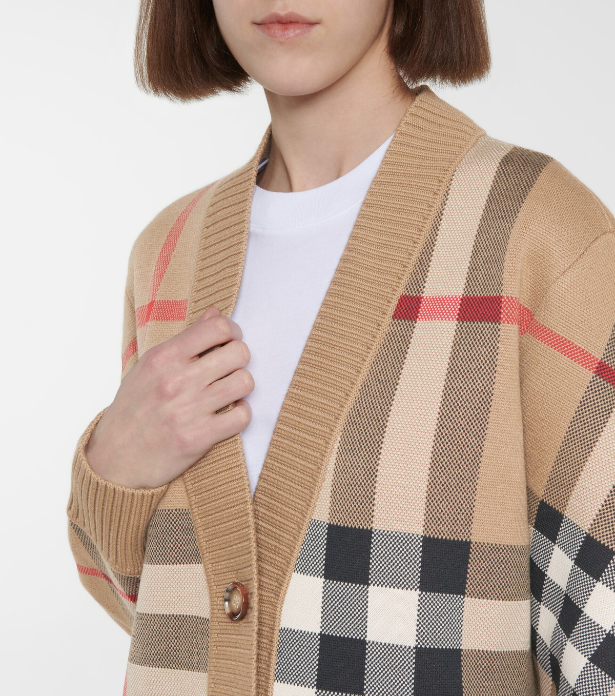 Burberry - Vintage Check jacquard cardigan Burberry