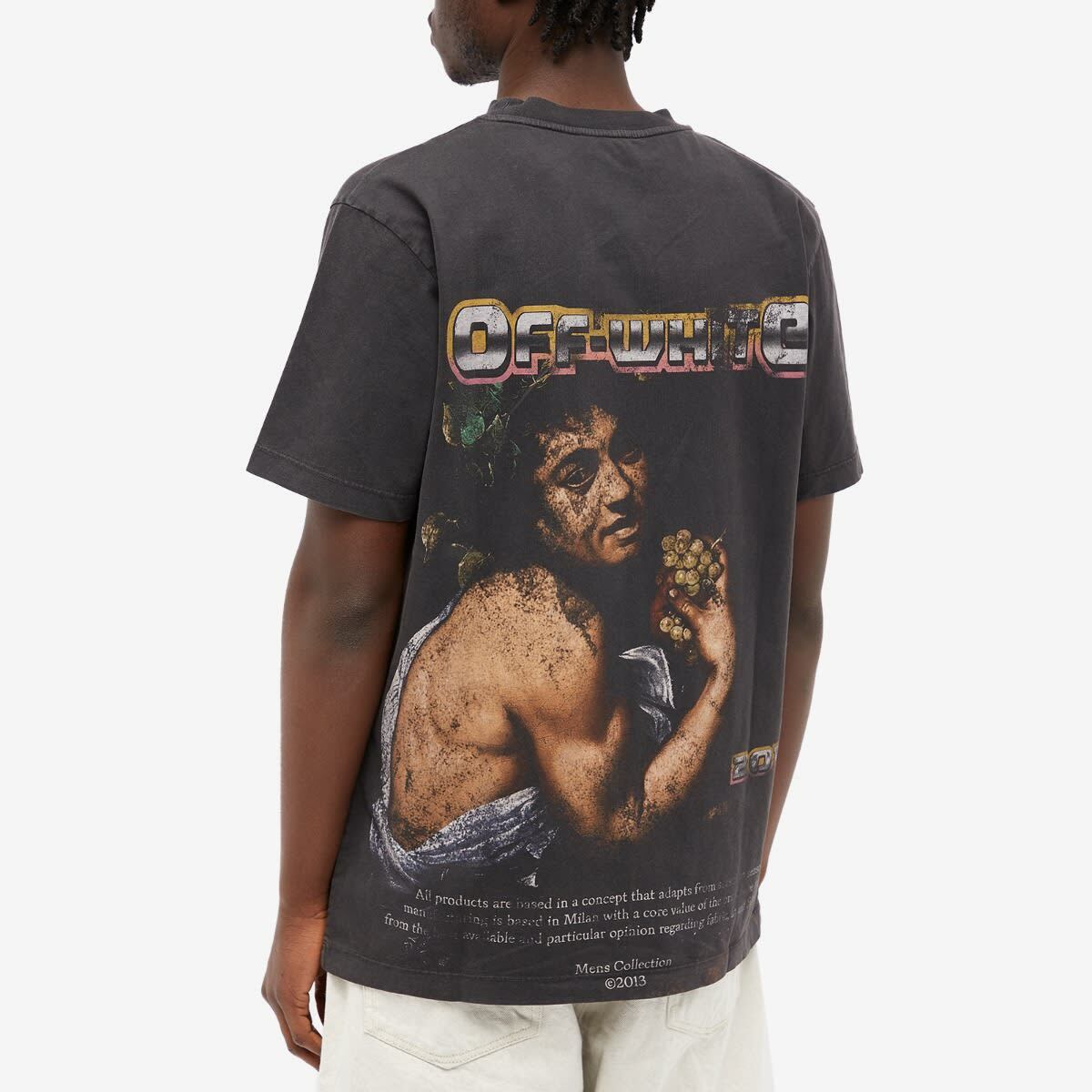 Off-White Men's Bacchus T-Shirt in Black Off-White