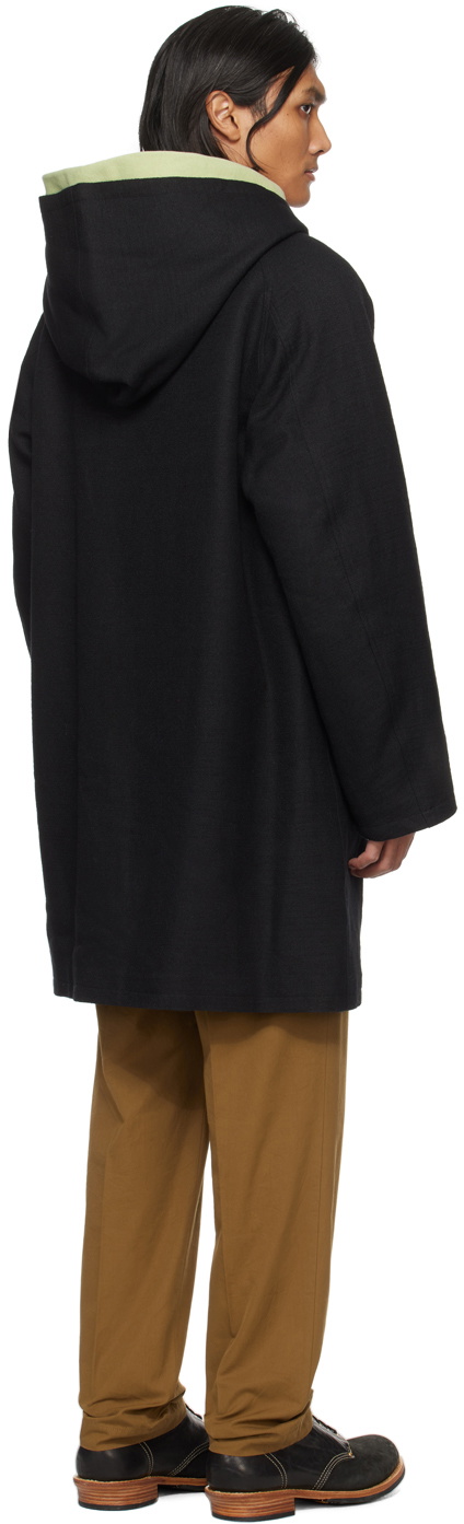 visvim Black Connor Coat Visvim