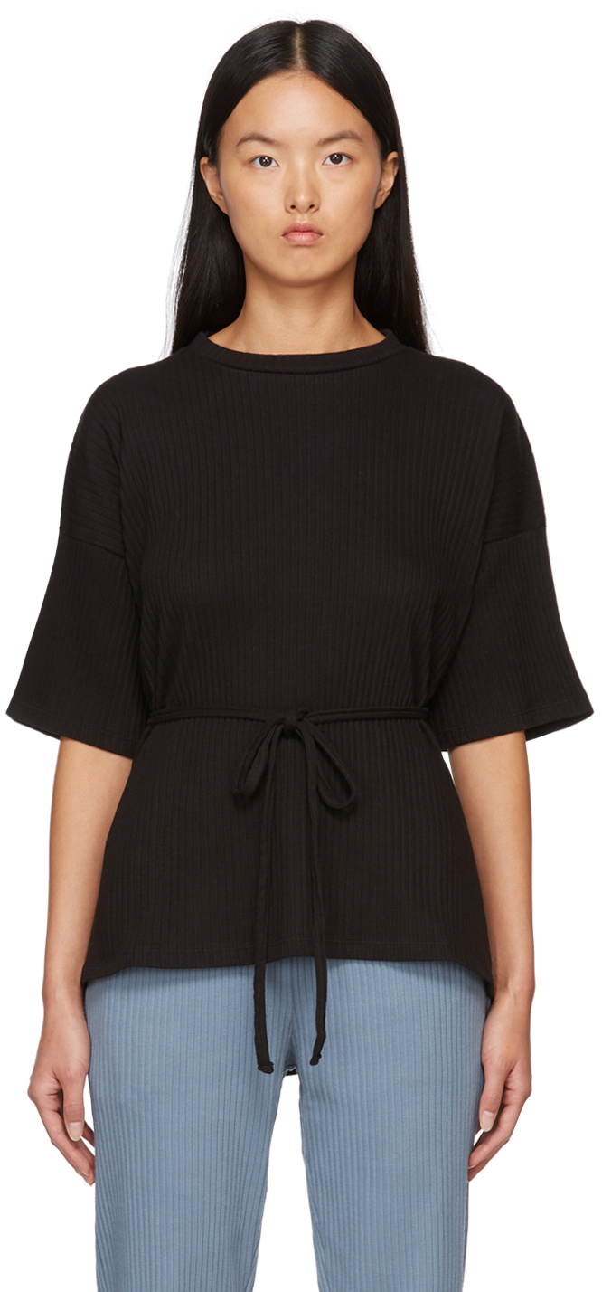 Baserange Black Shaw T-Shirt Baserange