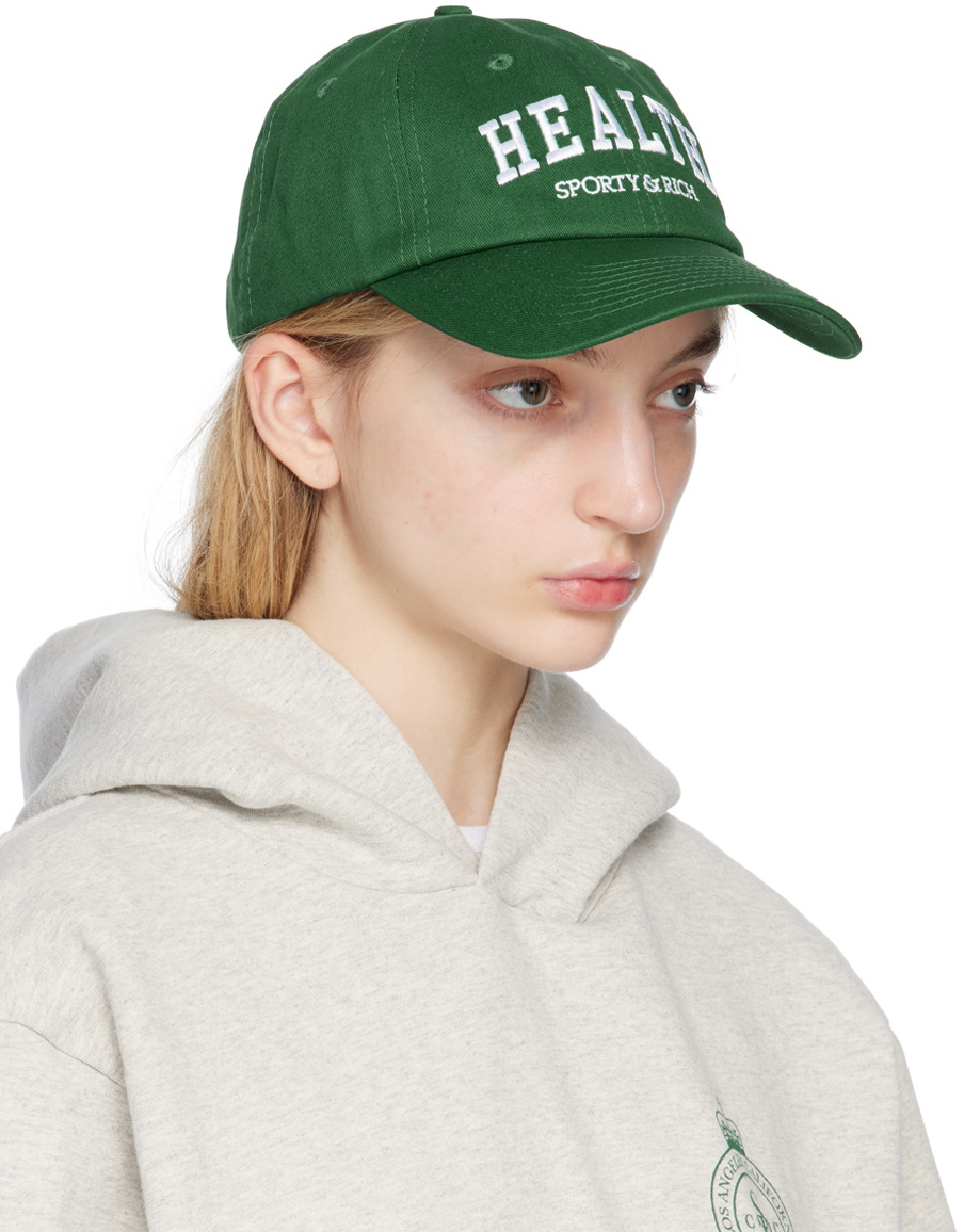 Sporty & Rich Green 'Health' Ivy Cap Sporty & Rich