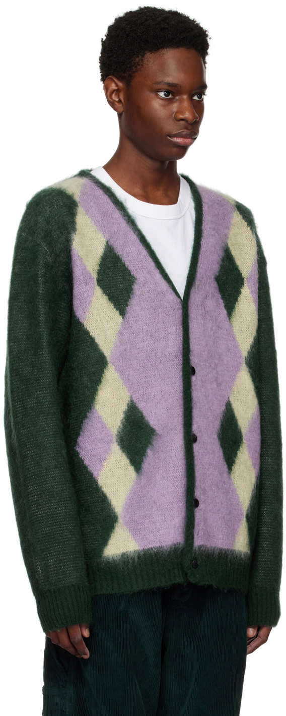 NEEDLES Green Diamond Cardigan Needles