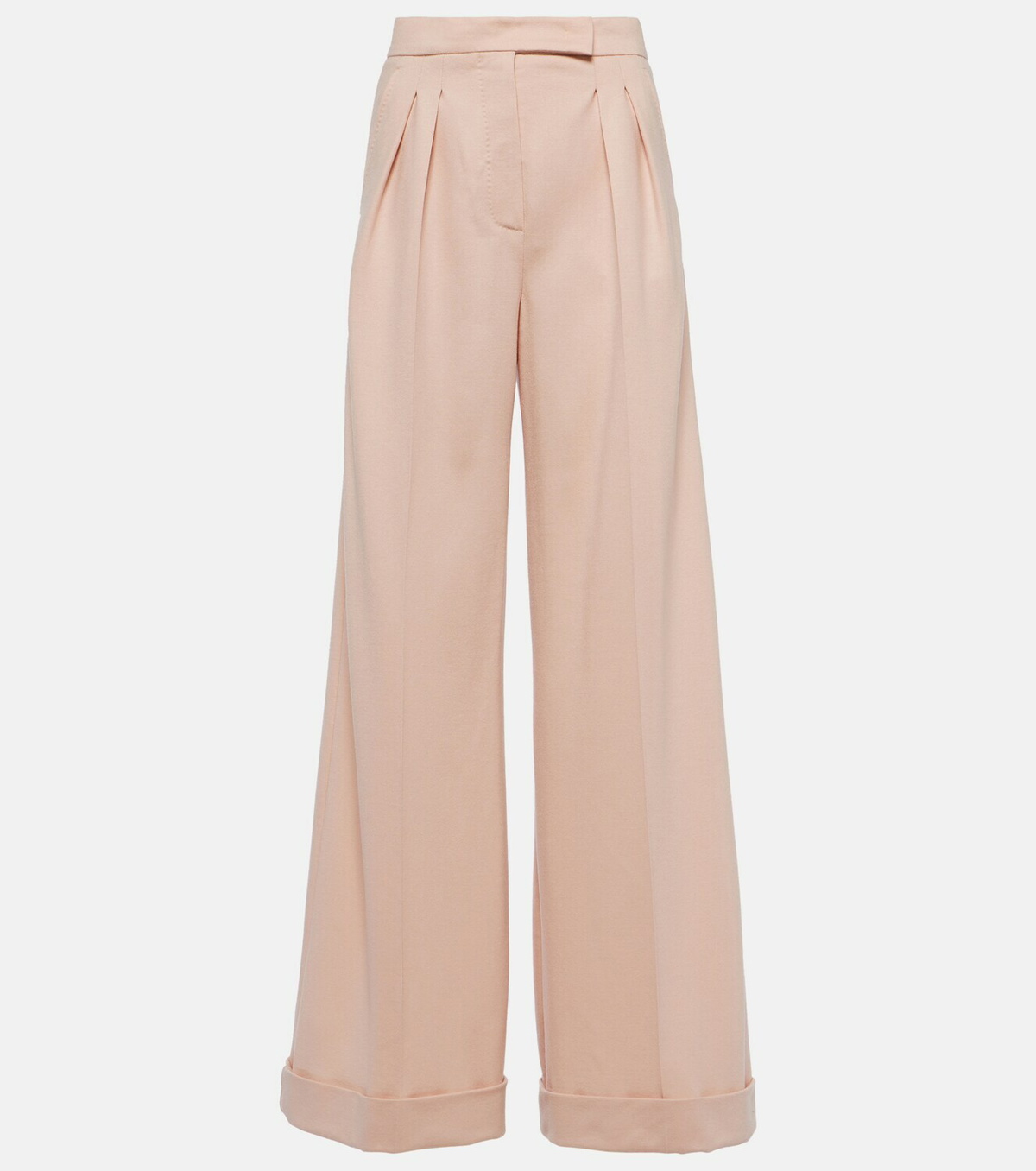 Max Mara Faraday wool jersey wide-leg pants Max Mara
