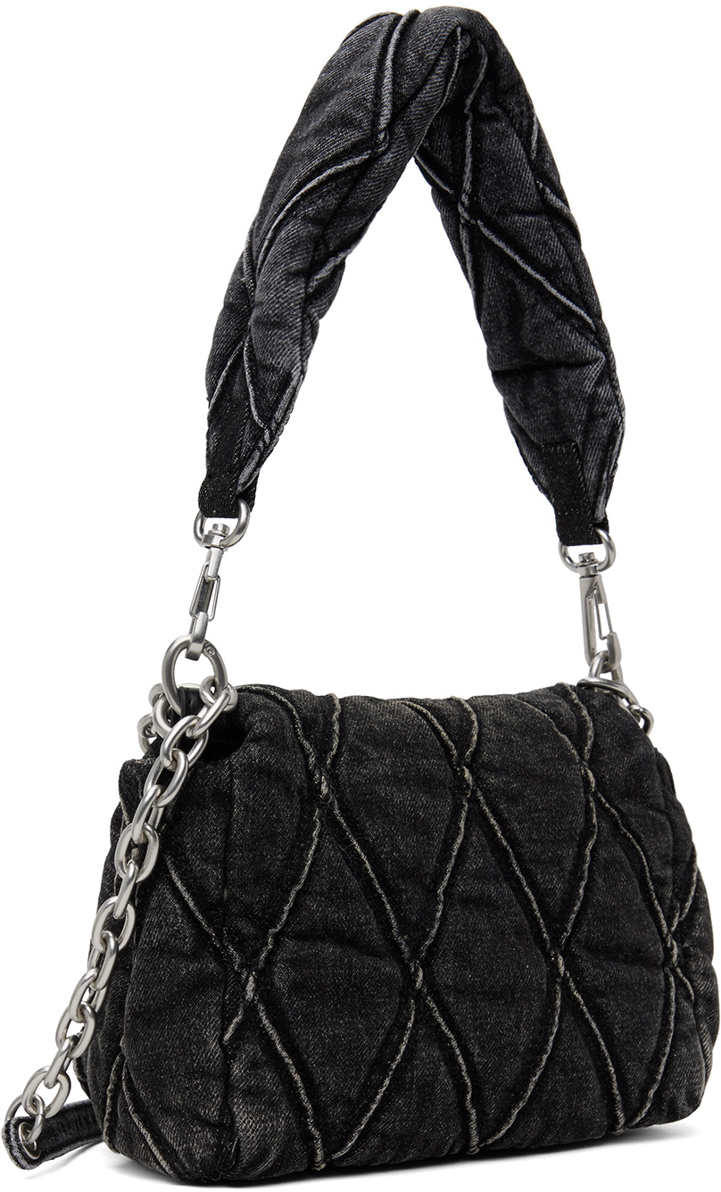Diesel Black Charm-D Shoulder S Bag Diesel