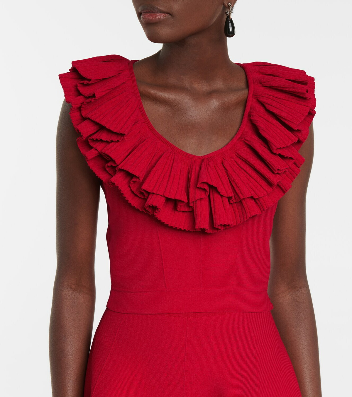 Alexander McQueen Ruffled top Alexander McQueen