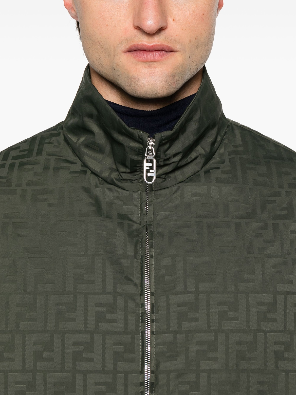 FENDI - Ff Padded Bomber Jacket Fendi