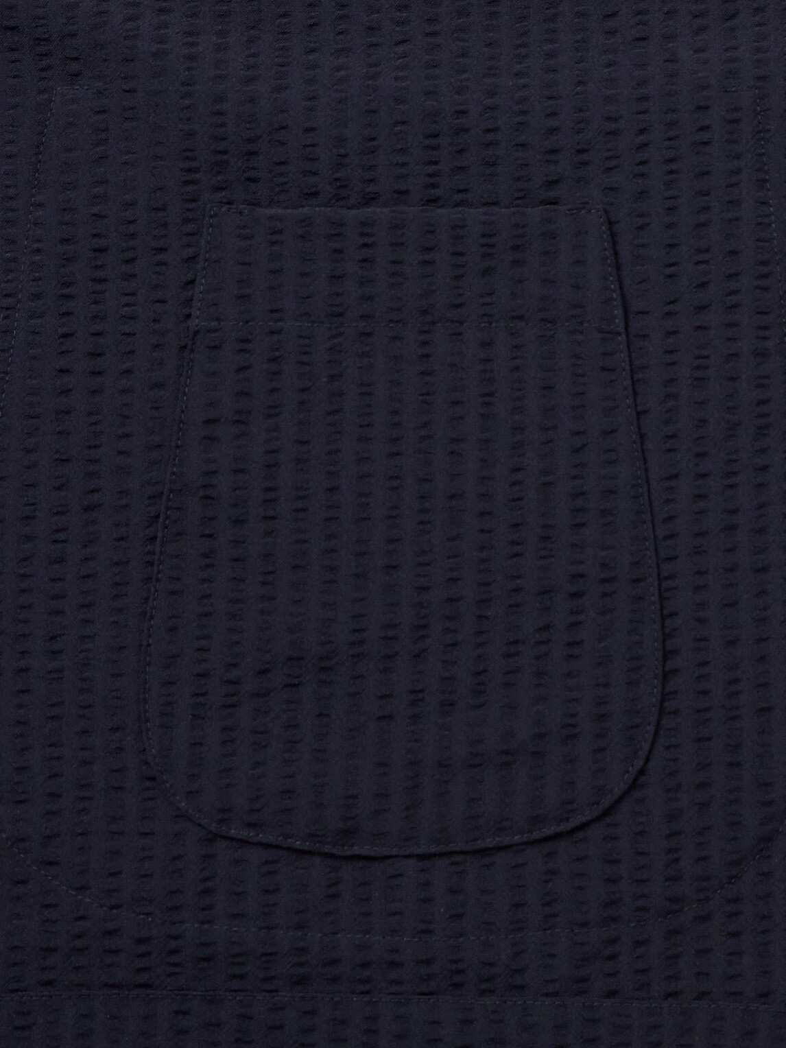Stòffa - Wool-Seersucker Jacket - Blue STÒFFA