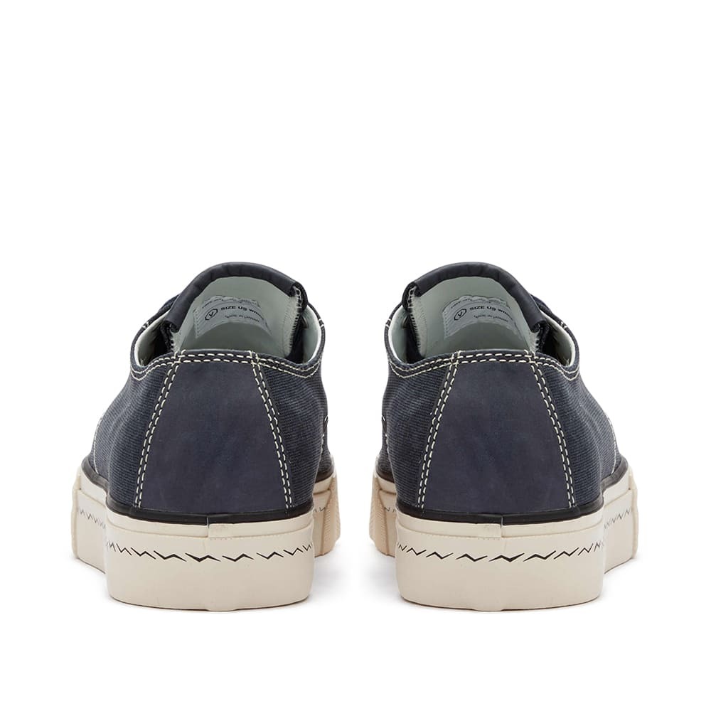 Visvim Women's Skaway Lo G Cords Sneakers in Navy Visvim