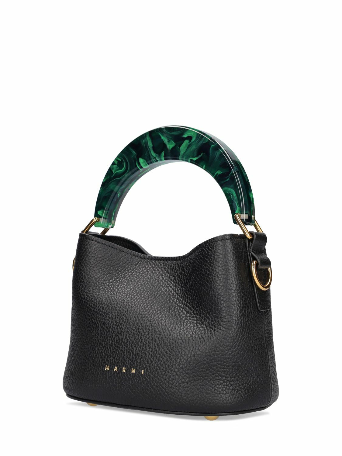 MARNI - Mini Venice Leather Bucket Bag Marni