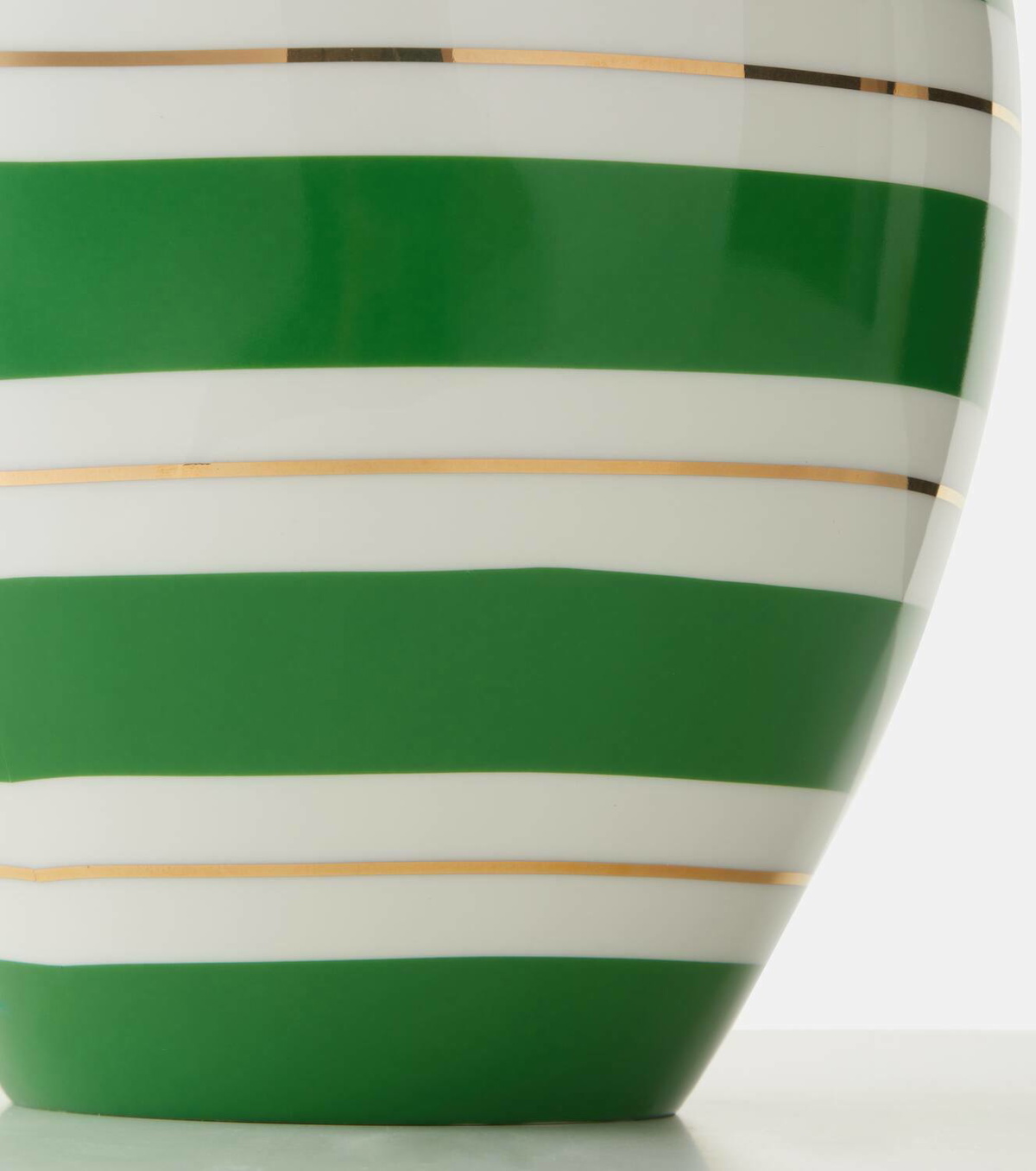 Jonathan Adler Portofino striped porcelain urn Jonathan Adler