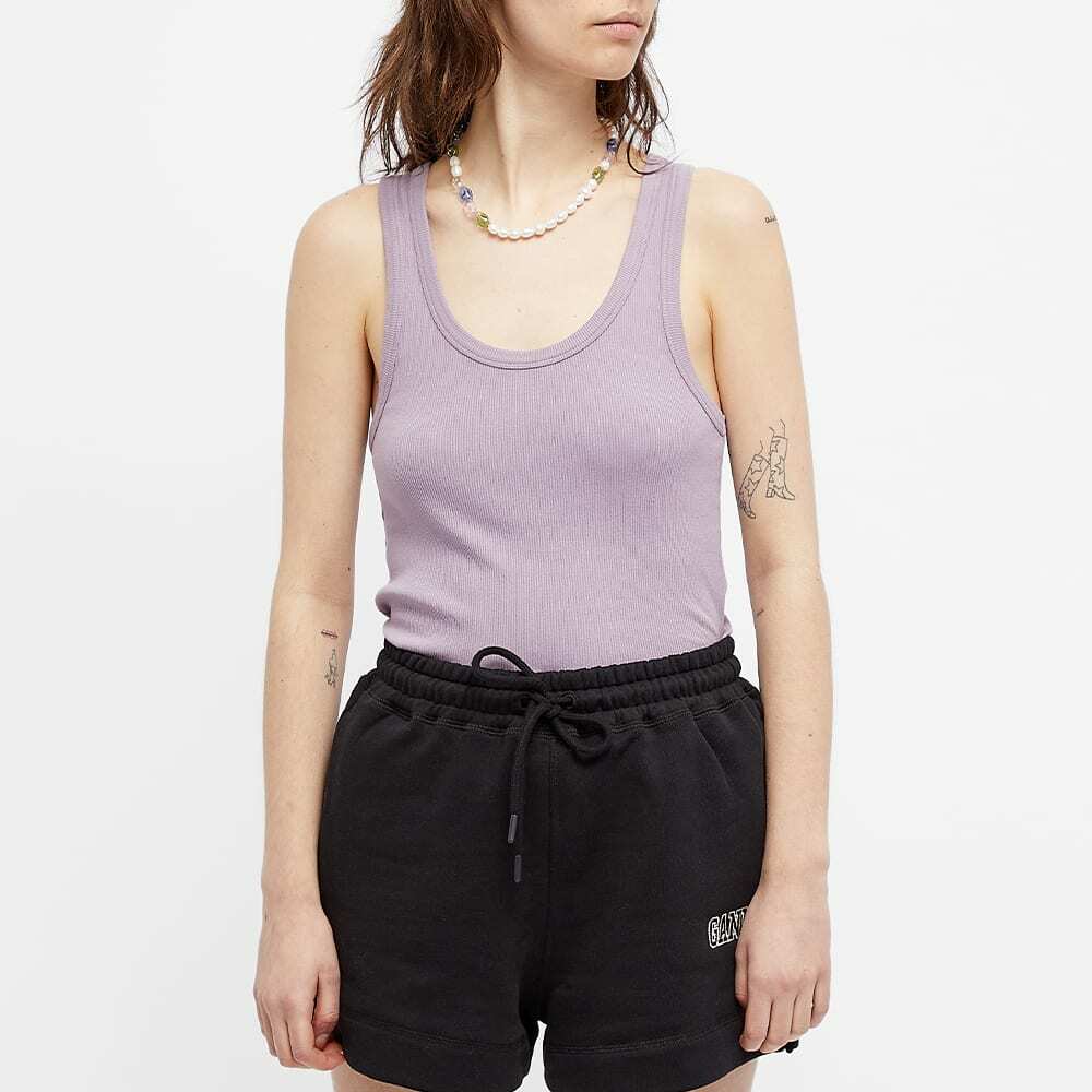 Colorful Standard Women's Organic Rib Tank Top in Pearly Purple ...