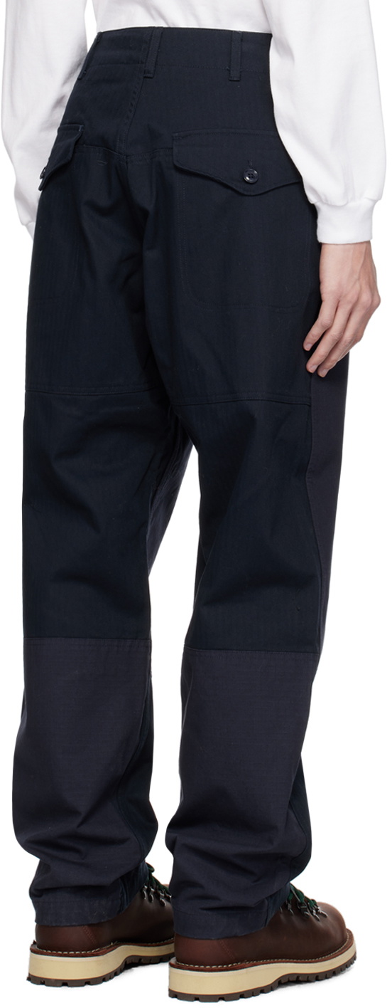 Engineered Garments Navy Field Cargo Pants Engineered Garments
