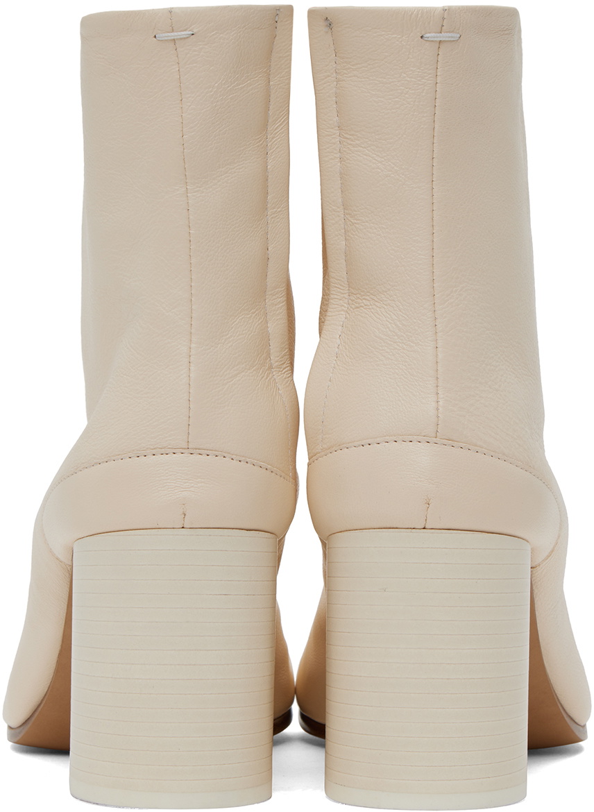 Maison Margiela White Tabi Boots Maison Margiela