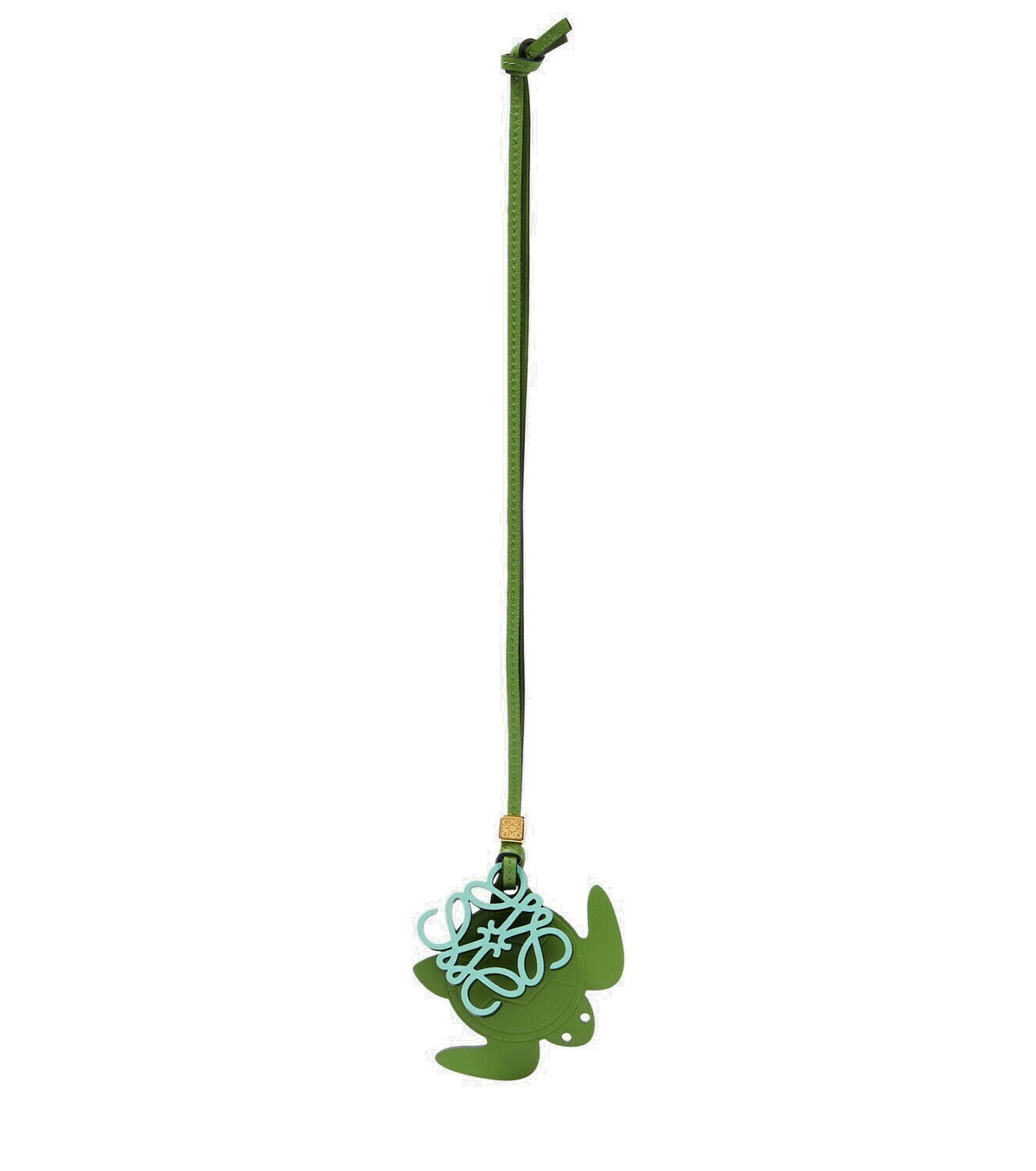 Loewe Turtle leather bag charm Loewe