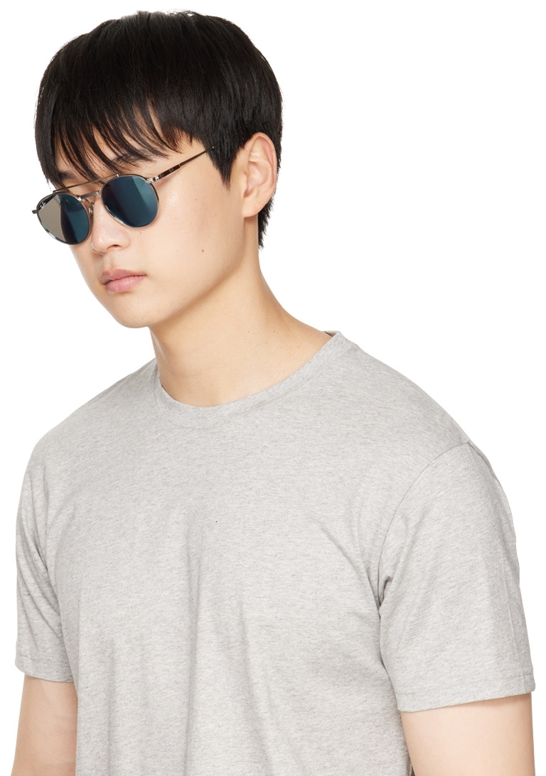 Ray-Ban Silver Round II Titanium Sunglasses Ray Ban