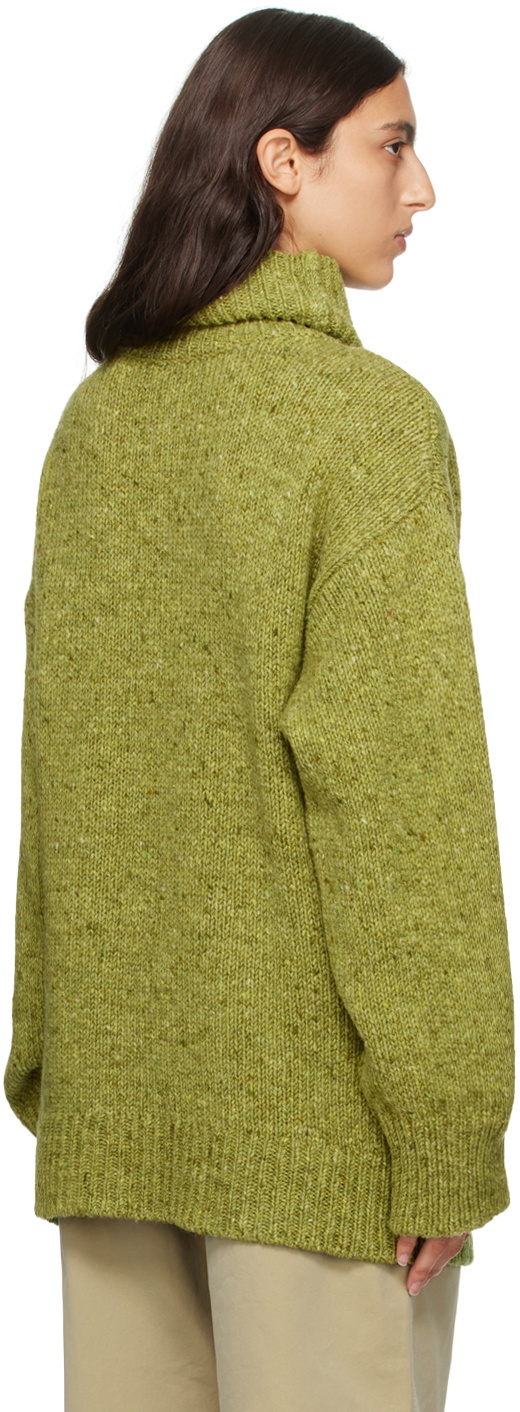 Saks Potts Green Camilla Turtleneck Saks Potts