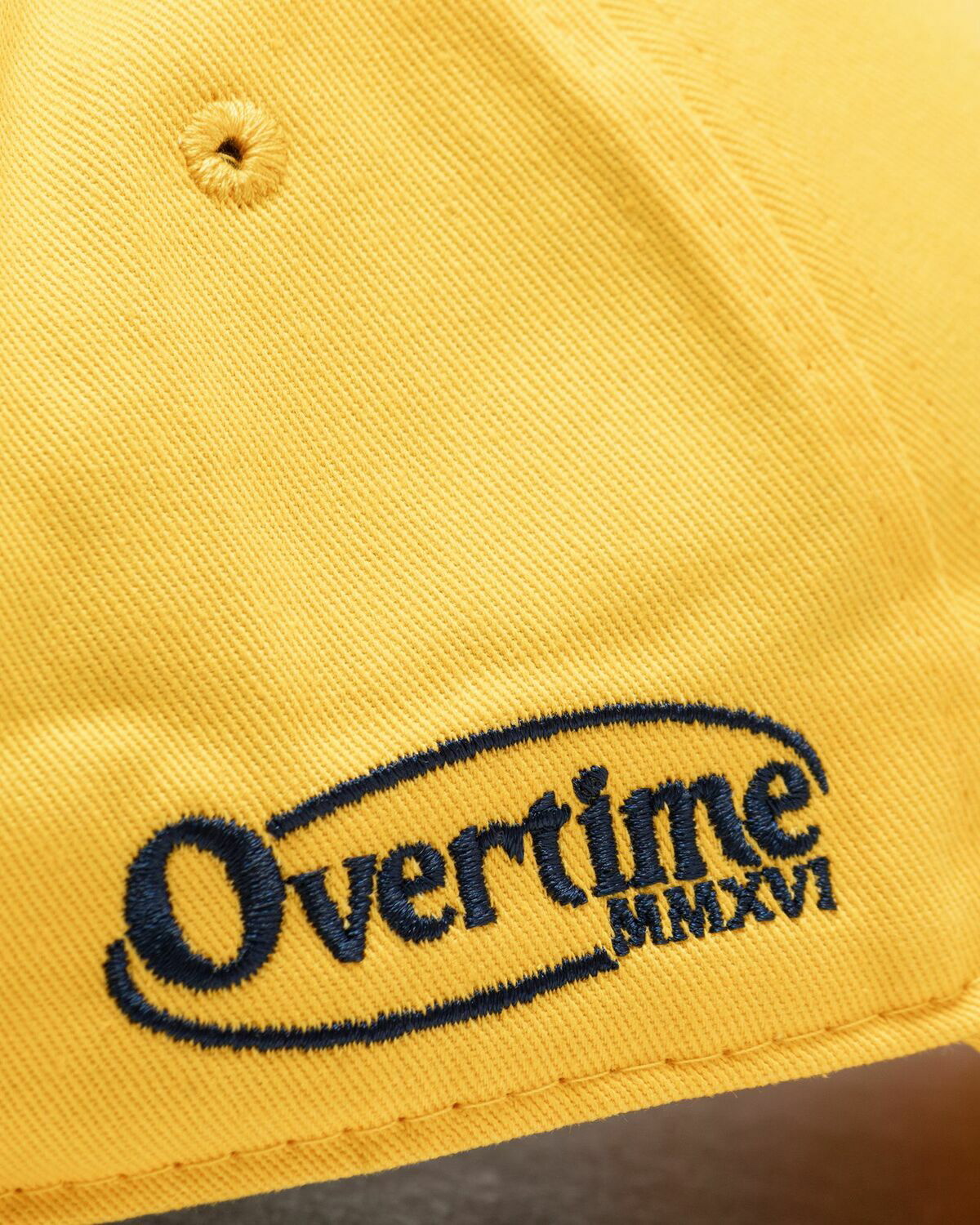 Overtime Courtside Hat Yellow - Mens - Caps Overtime