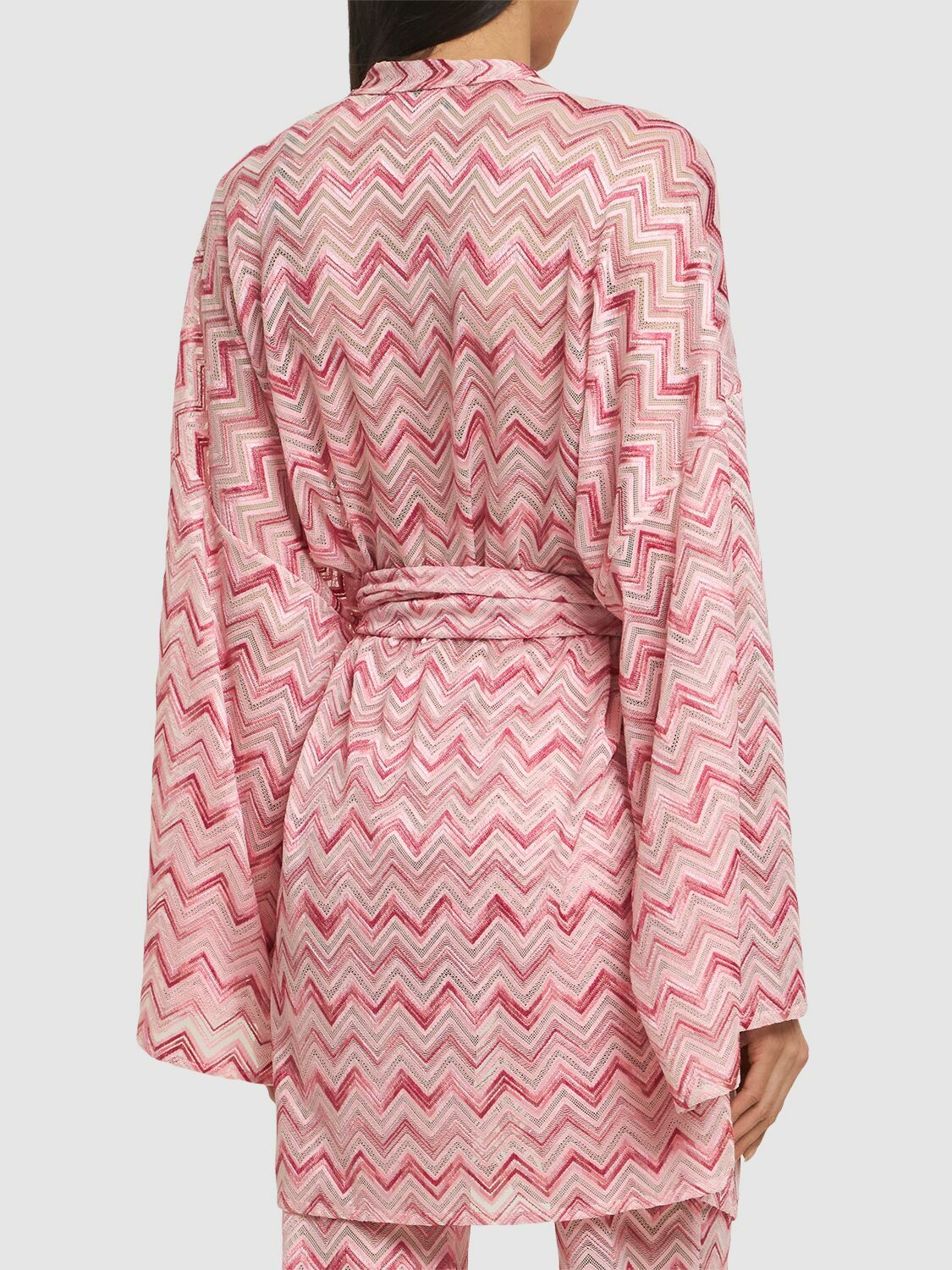 MISSONI Chevron Tulle Mini Dress Missoni