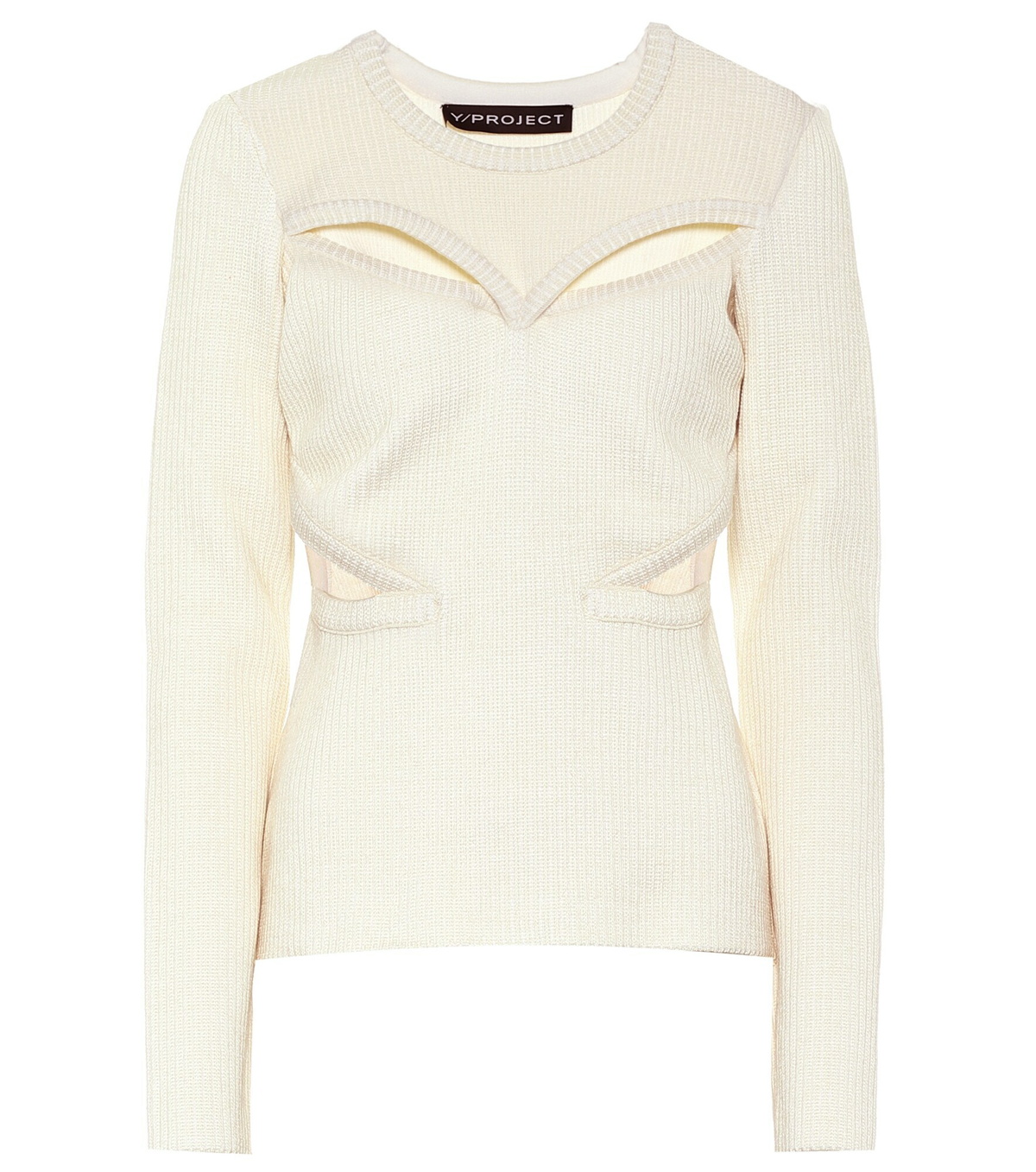 Y/Project - Cutout wool-blend sweater Y/Project