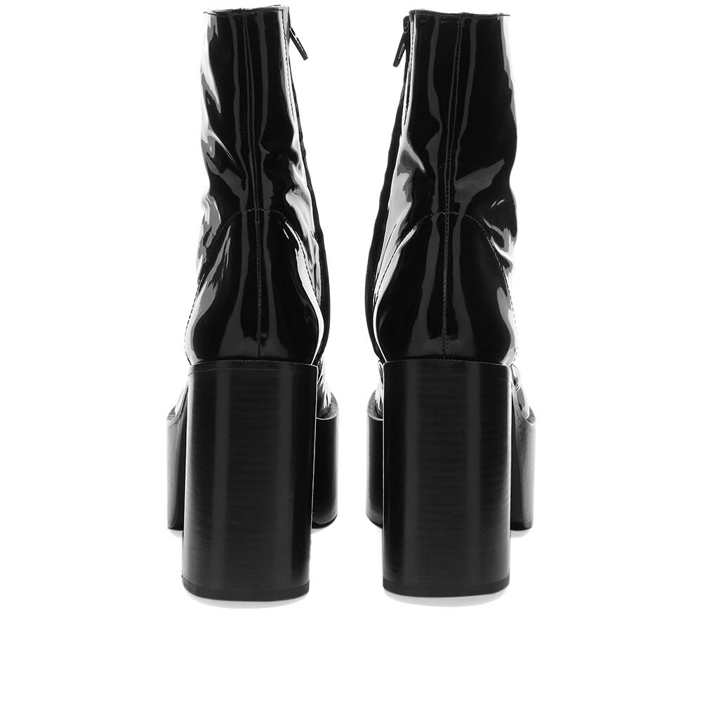 Simon Miller Women's High Raid Platform Platform Boot in Black Patent ...