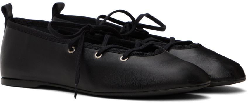 Paloma Wool Black Pina Ballerina Flats Paloma Wool