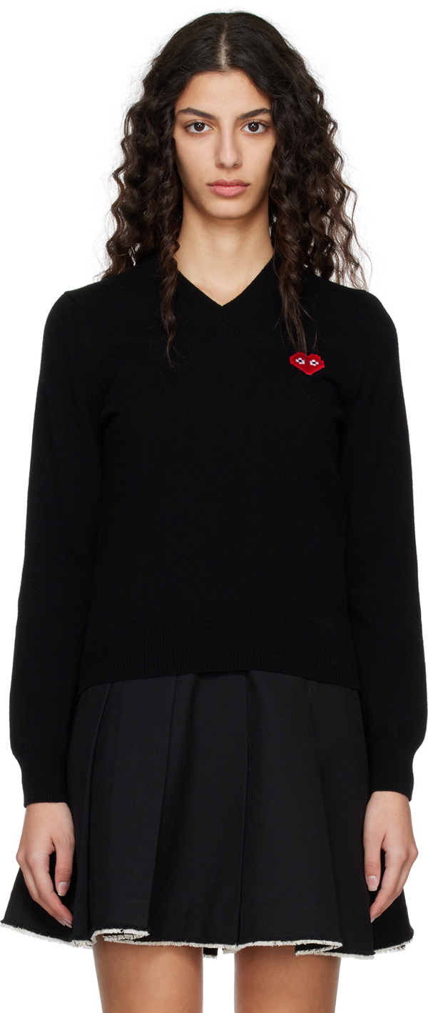 Comme des Garçons Play Black Invader Edition Sweater Comme des Garcons Play