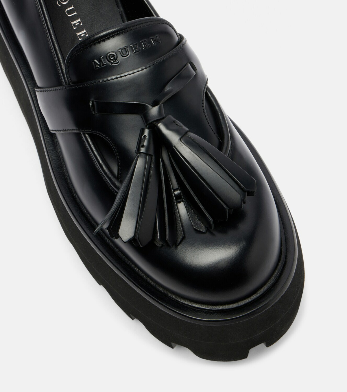 McQueen Sofa leather platform loafers Alexander McQueen