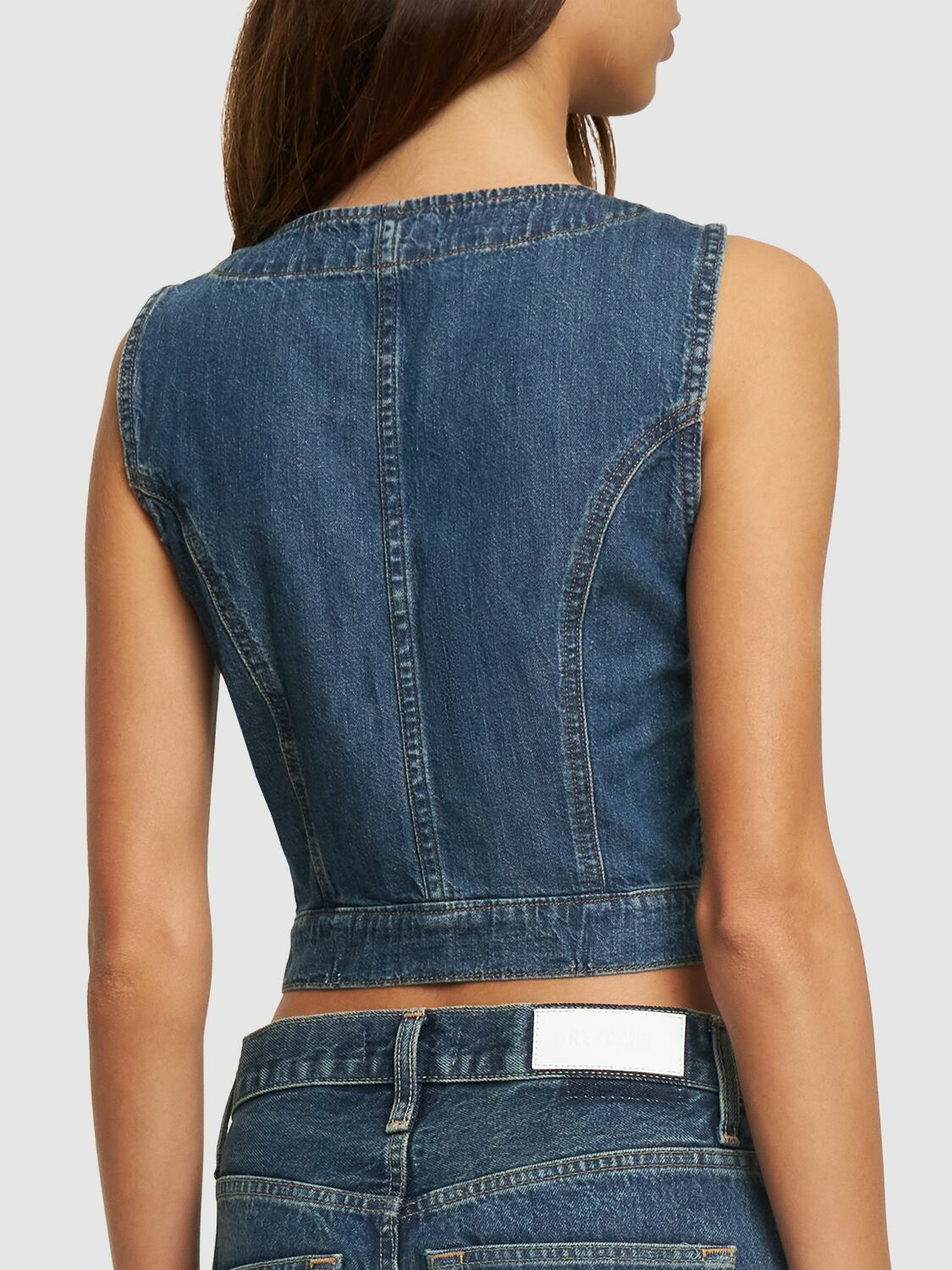 RE/DONE - Denim Trucker Vest Re/Done