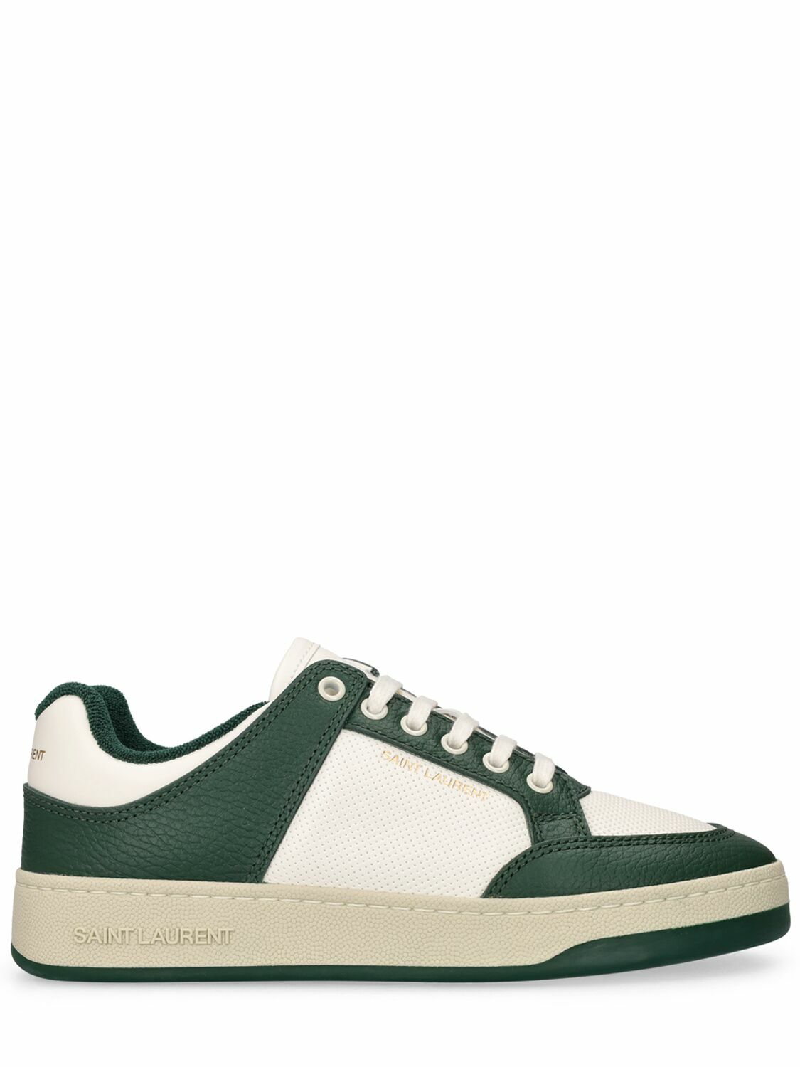 SAINT LAURENT - 20mm Sl61 Low Top Leather Sneakers Saint Laurent